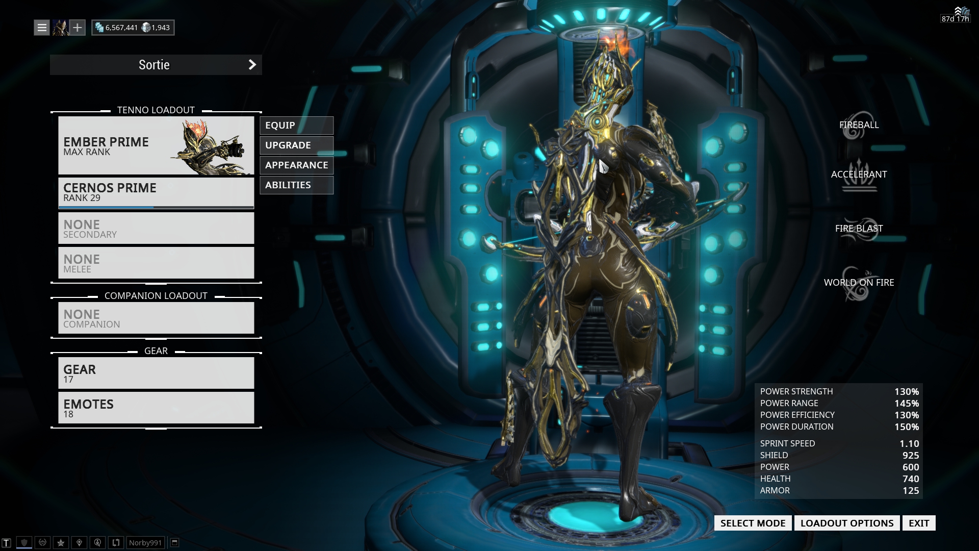 Cernos Prime quiver is a bit too much integrated on the Warframe - Art, Animation, & UI ...