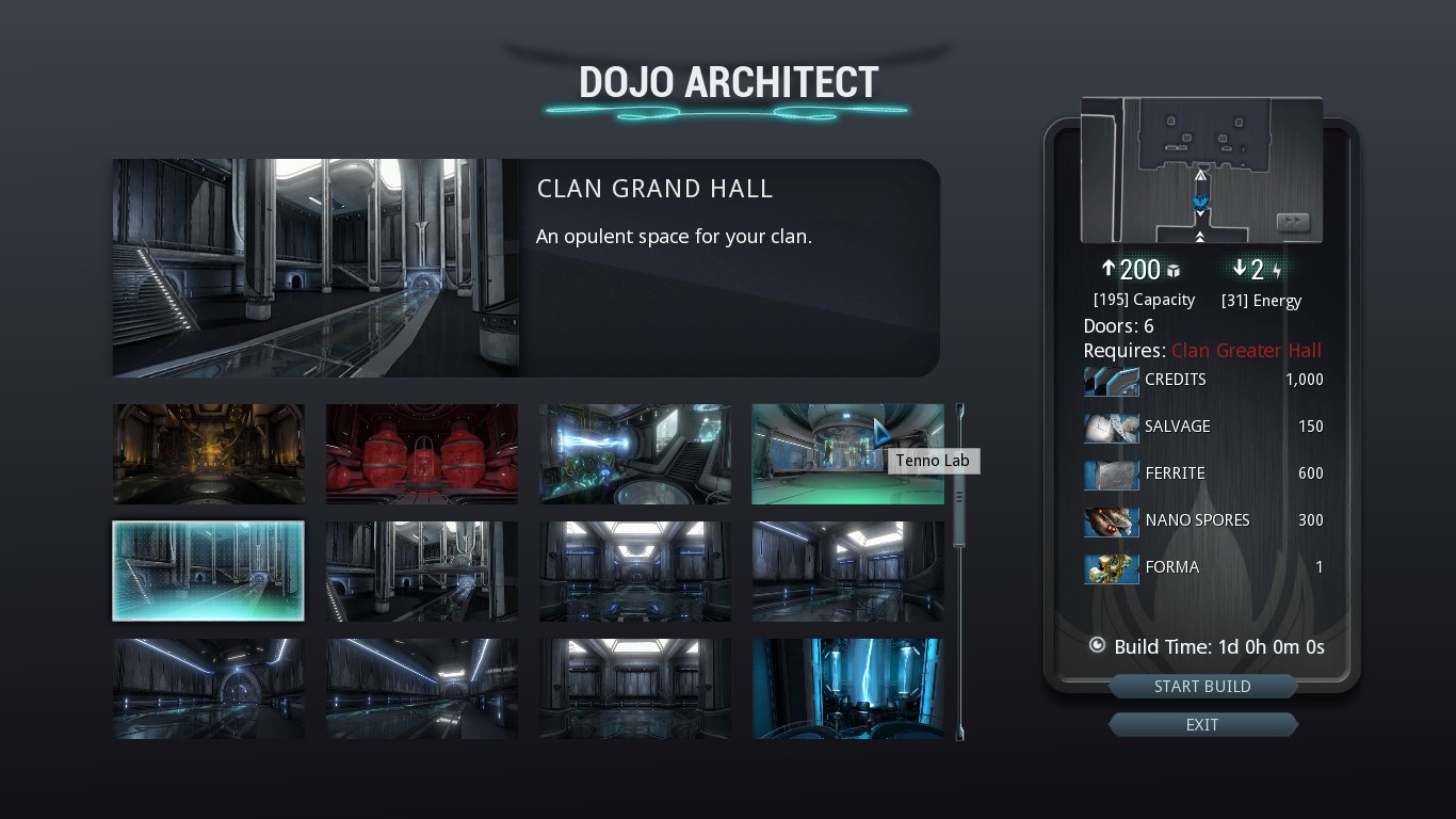 Clan Dojo Bug - General - Warframe Forums