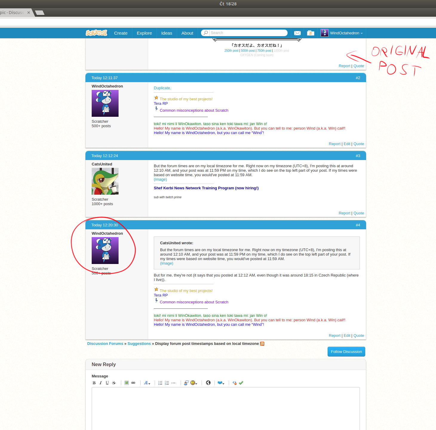 Two Related I Think Forum Issues Discuss Scratch 