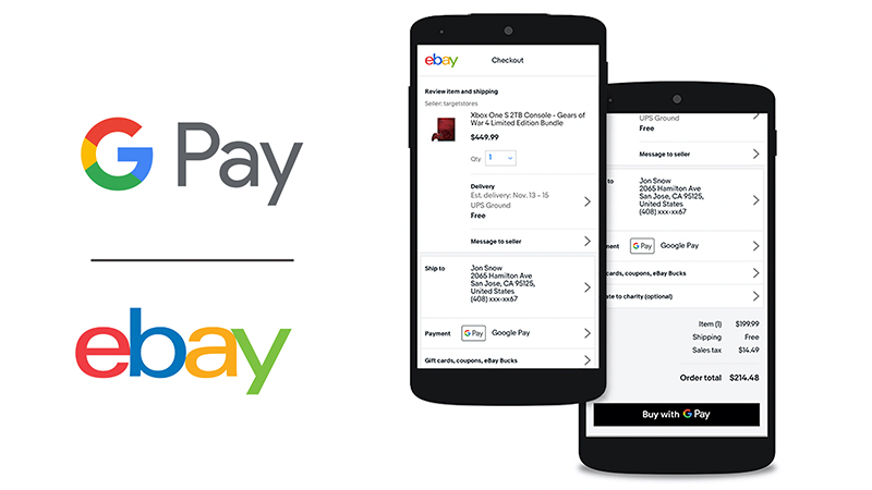 eBay เพิ่ม Google Pay เป็นทางเลือกในการจ่ายเงินใหม่บนแพลตฟอร์ม | Blognone