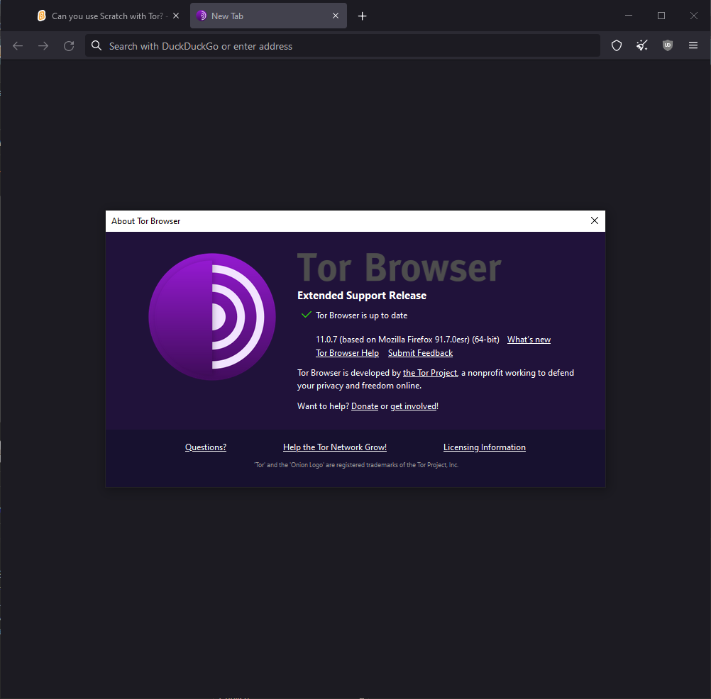 Can you use Scratch with Tor? - Discuss Scratch
