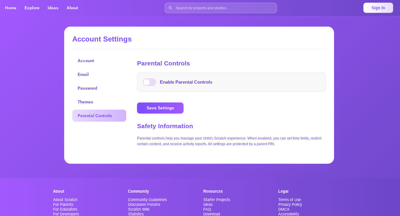 Is scratch adding finally adding more settings?? - Discuss Scratch