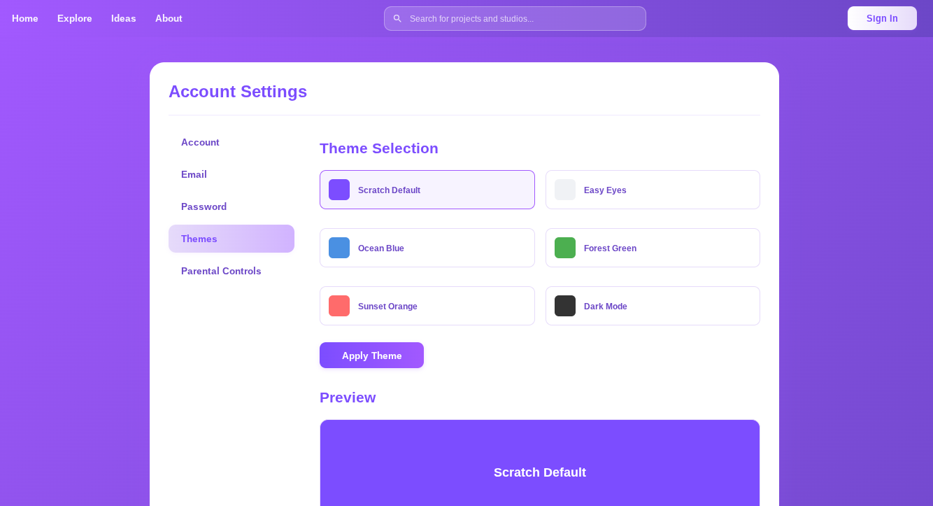 Is scratch adding finally adding more settings?? - Discuss Scratch