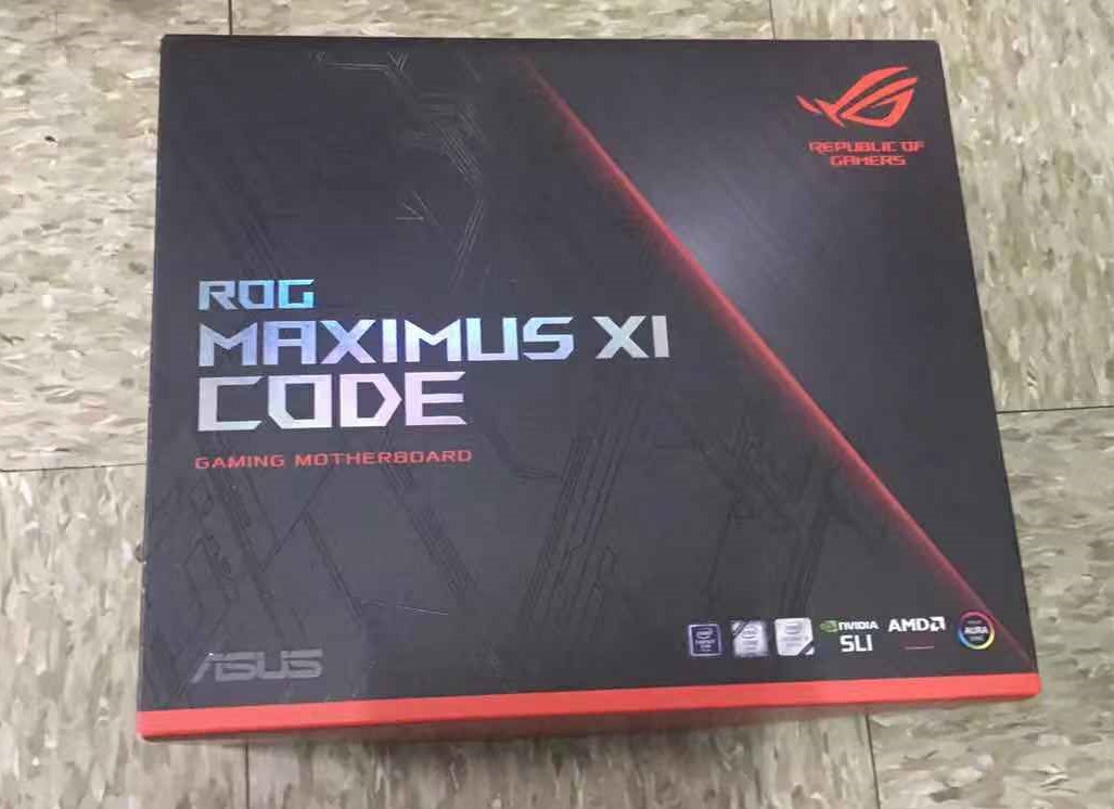 速閃一賣:ROG MAXIMUS XI CODE/Intel ssd NVME PCIe SSD End:9th novemboer 2018 ...