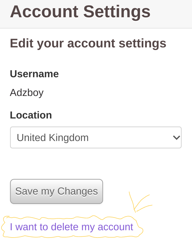 How do I delete accounts - Discuss Scratch