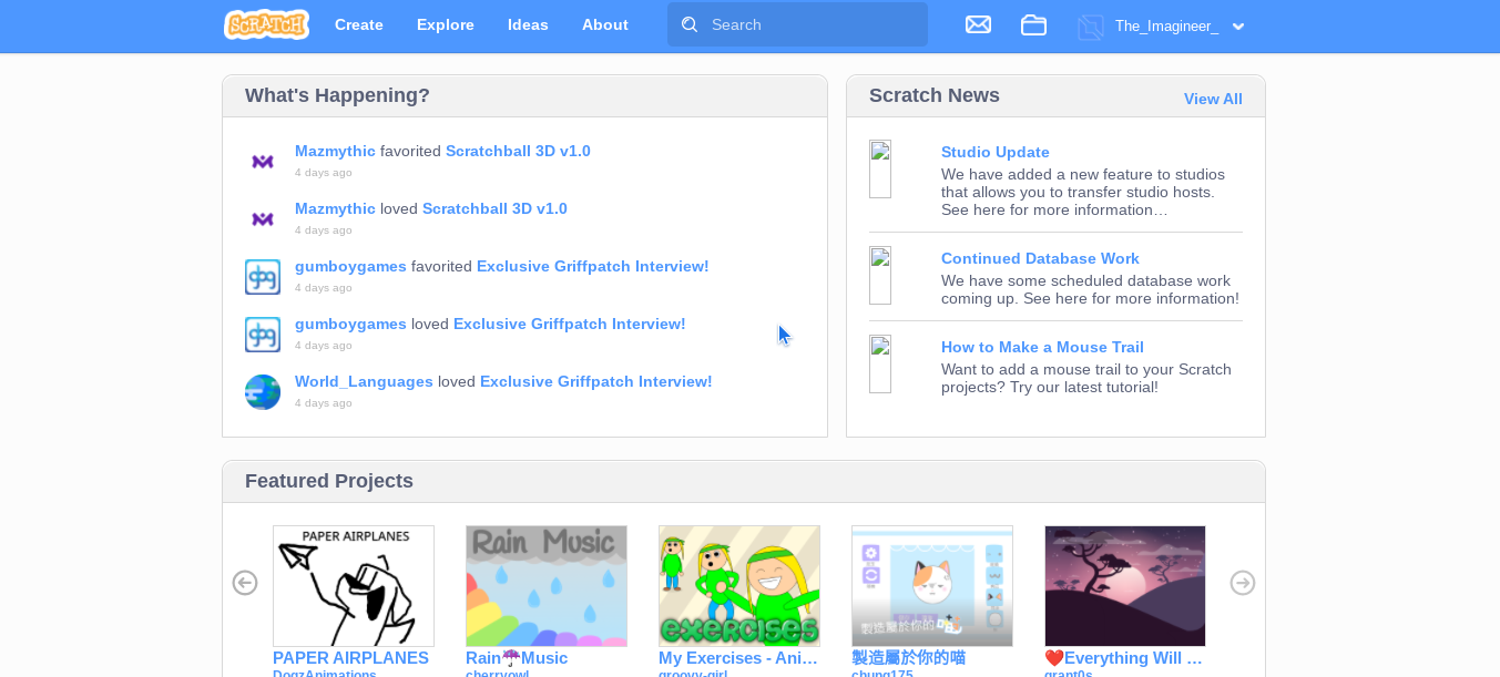 Concept for theme redesign + Dark theme - Discuss Scratch