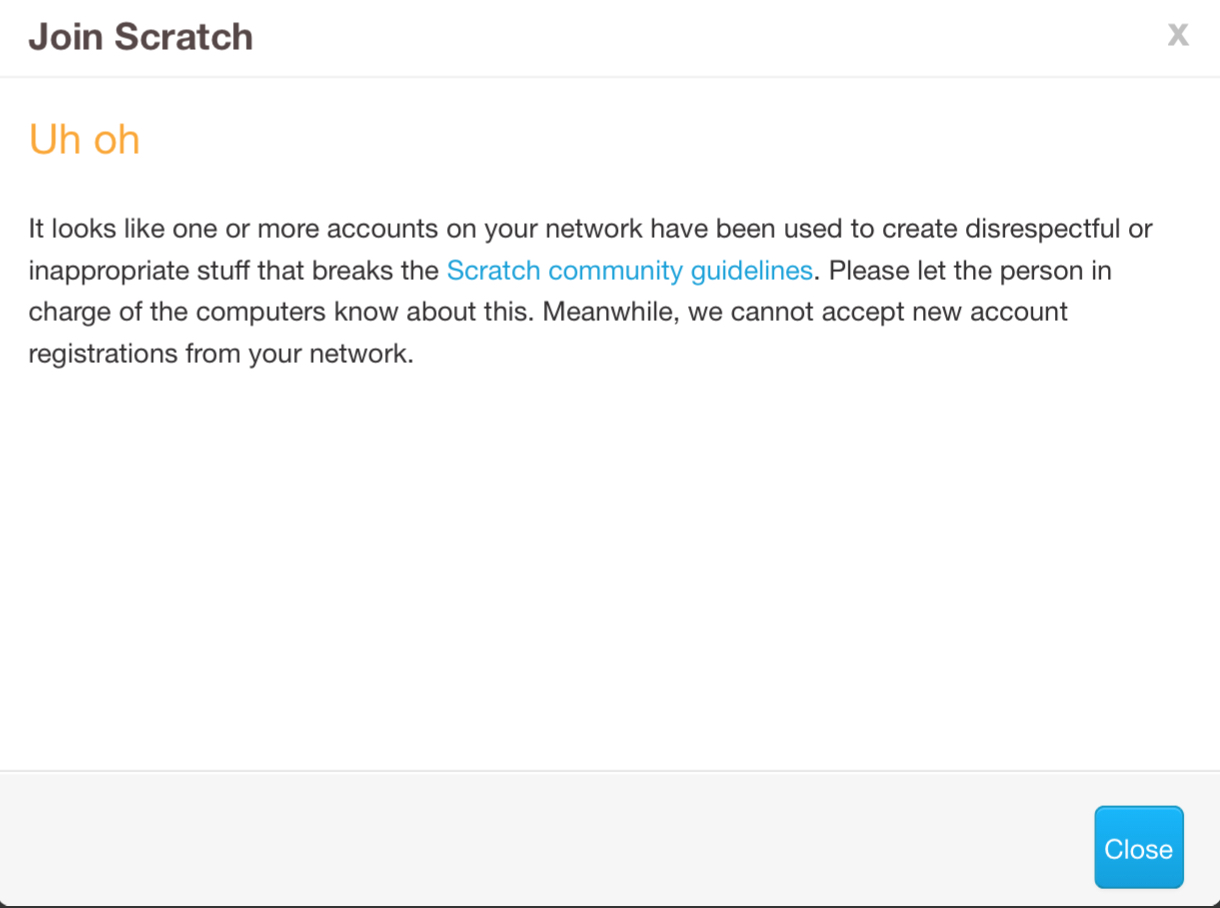Should I be concerned if I get banned from making accounts? - Discuss ...