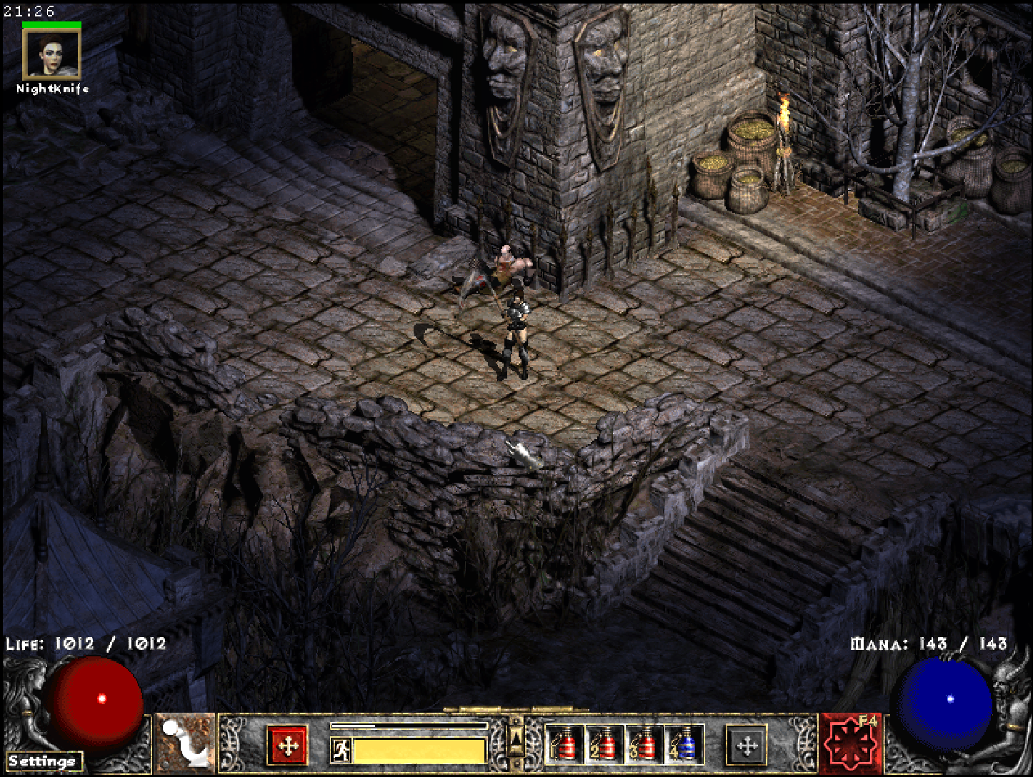 Stay awhile and listen... imagine if Diablo 2 could be played in 2160p ...