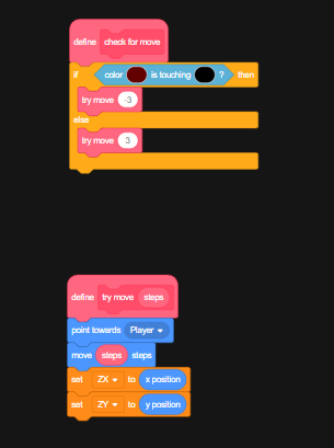Make enemies not be able to go overtop each other - Discuss Scratch