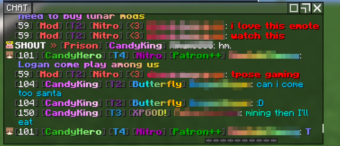 [FEATURE] Change colour of chat messages? · Issue #65 · DarkKronicle/AdvancedChatCore · GitHub