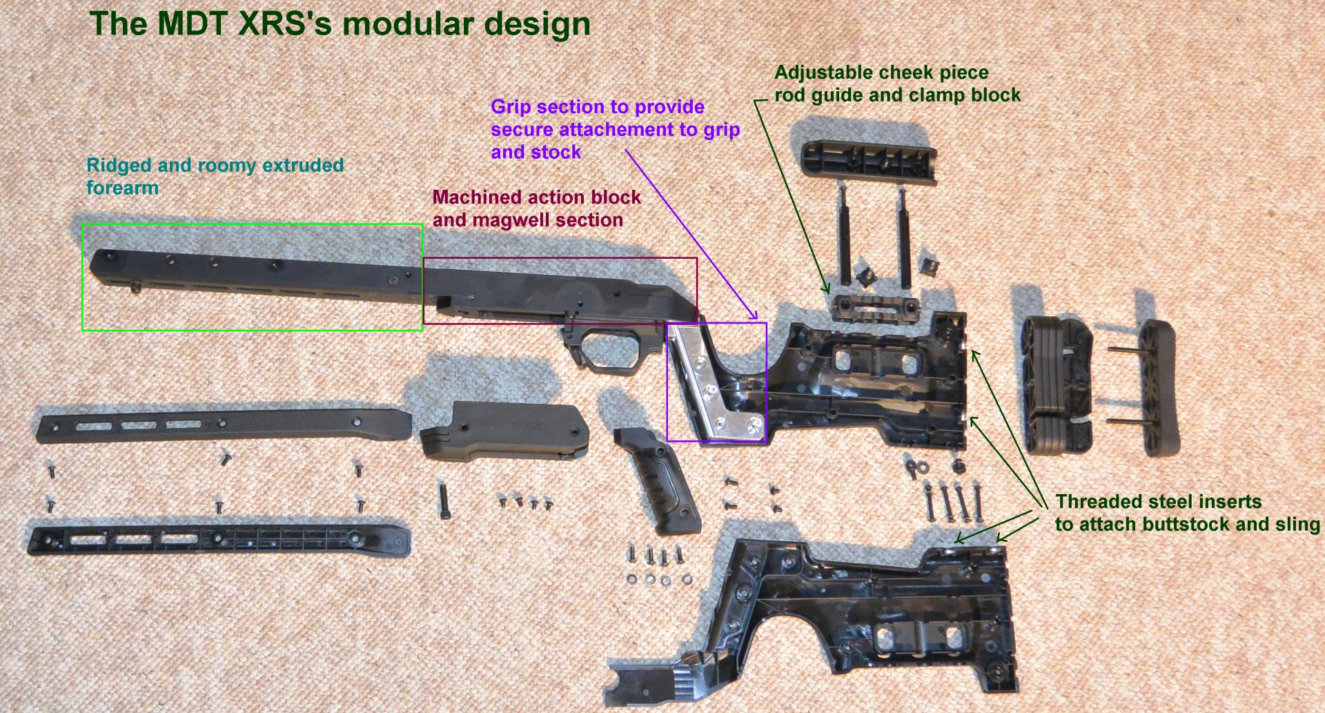 MDT XRS Chassis: Chassis features with traditional stock geometry and ...