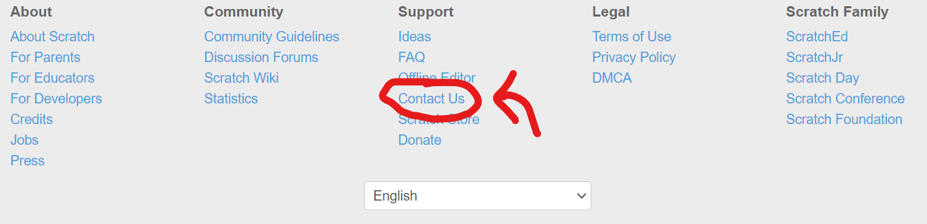how do i contact the scratch team? - Discuss Scratch
