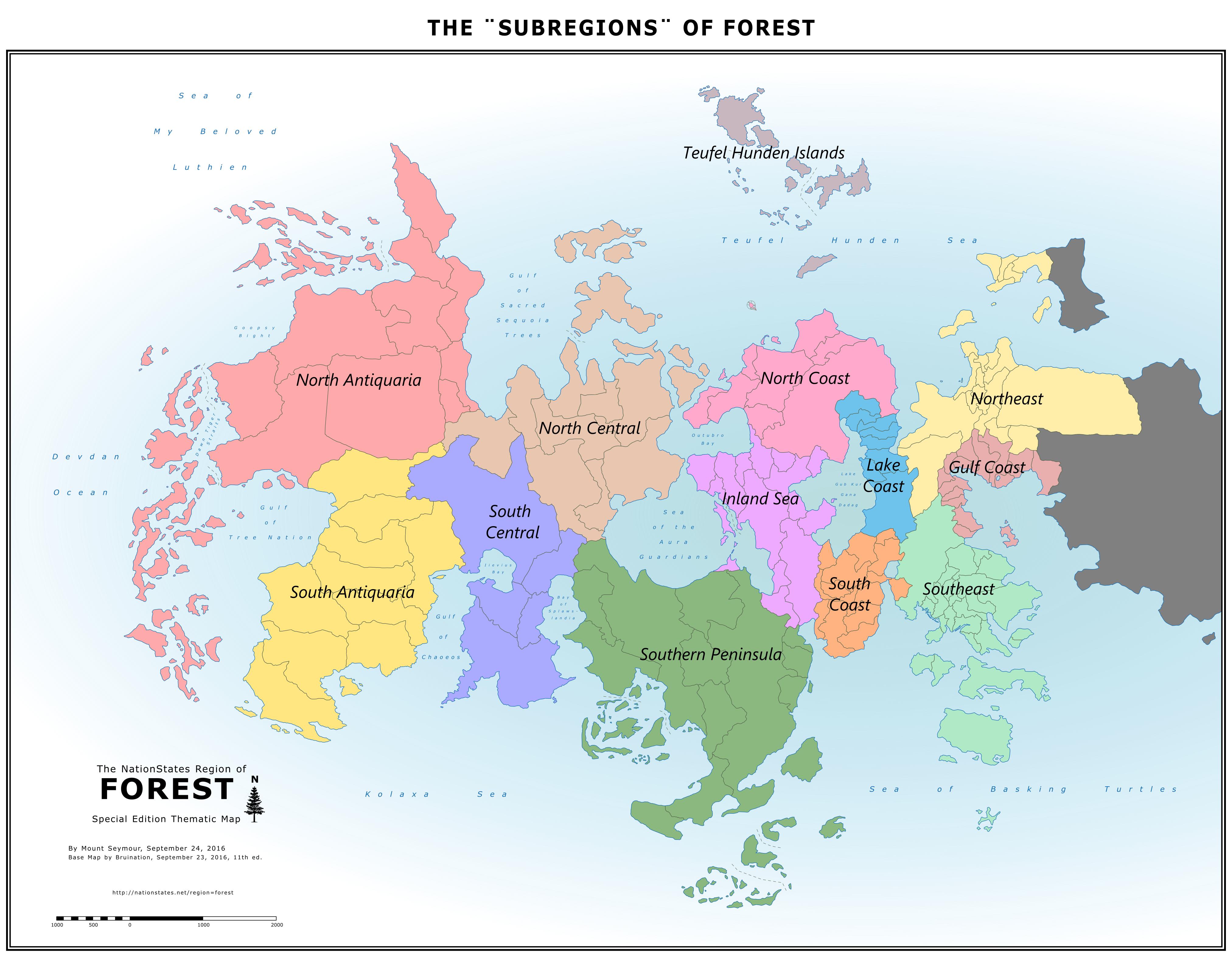 NationStates | Dispatch | The Regional Map of Forest