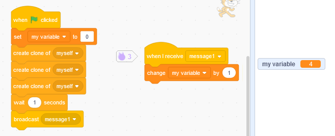 An indicator for how many clones are running a script - Discuss Scratch