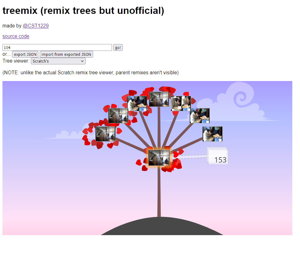 treemix (remix trees but unofficial) - Discuss Scratch