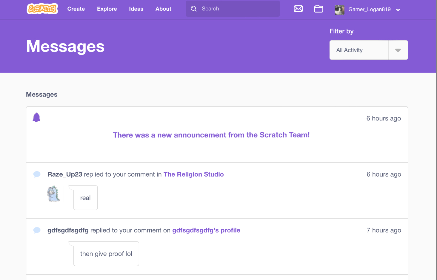Being able to follow the Announcements forum - Discuss Scratch