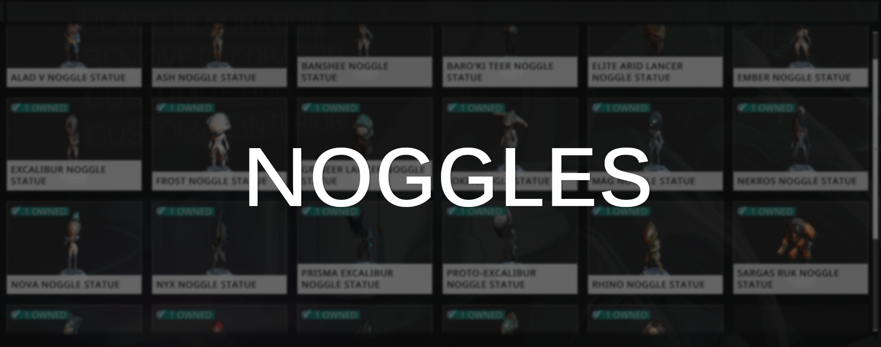 Noggles , Noggles , Noggles! - Art, Animation, & UI - Warframe Forums