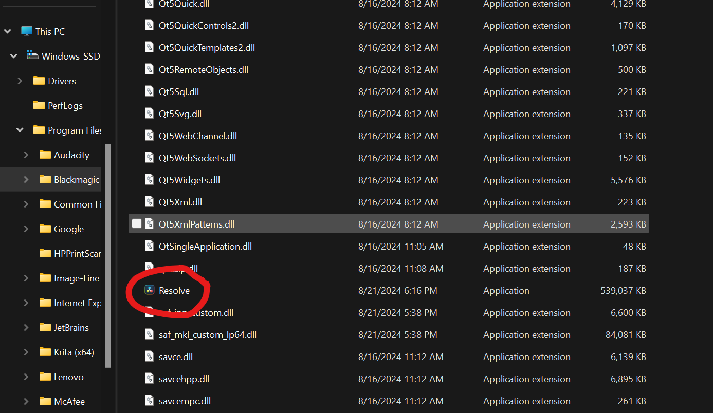 Blackmagic Forum • View topic - I installed on windows 11. Where is the DaVinci resolve?
