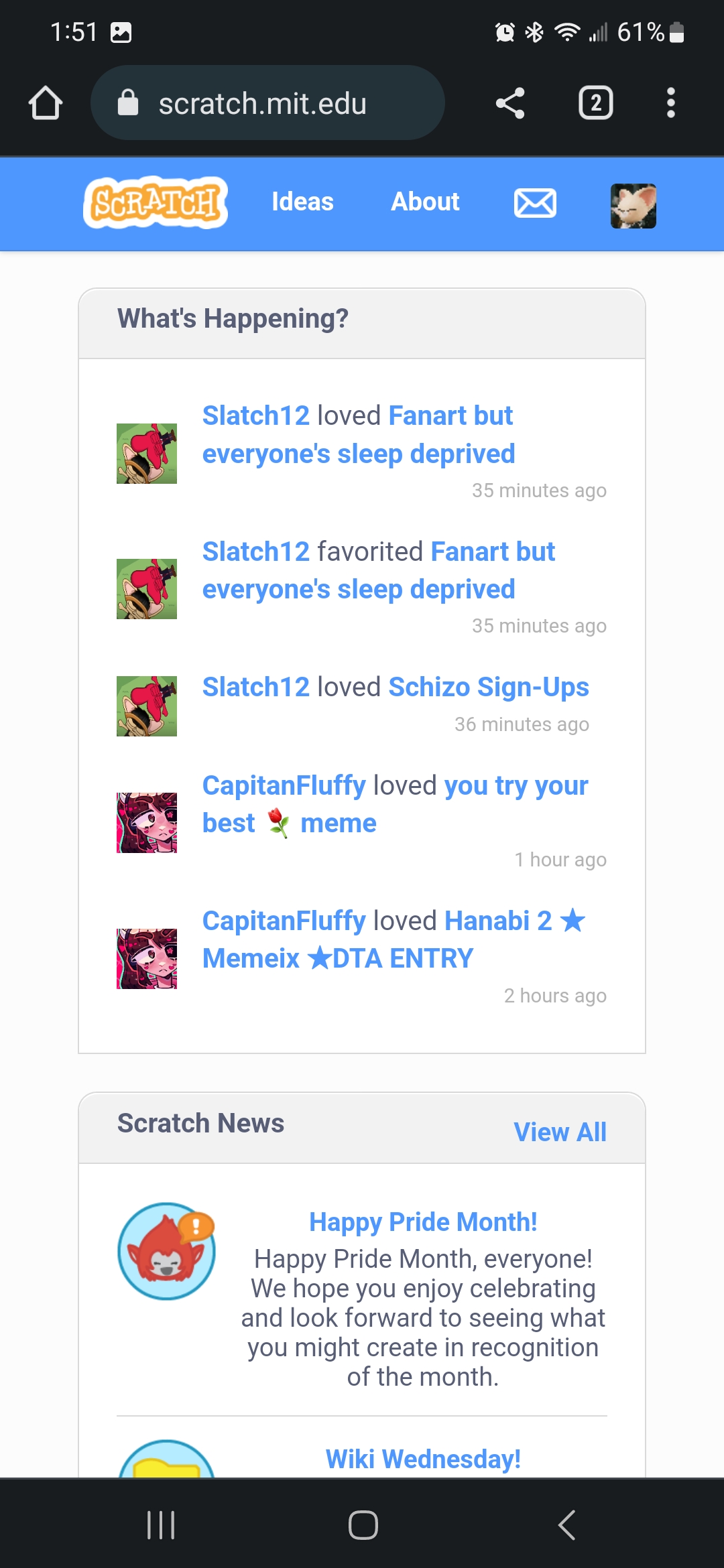 Scratch Mobile Redesign - Discuss Scratch