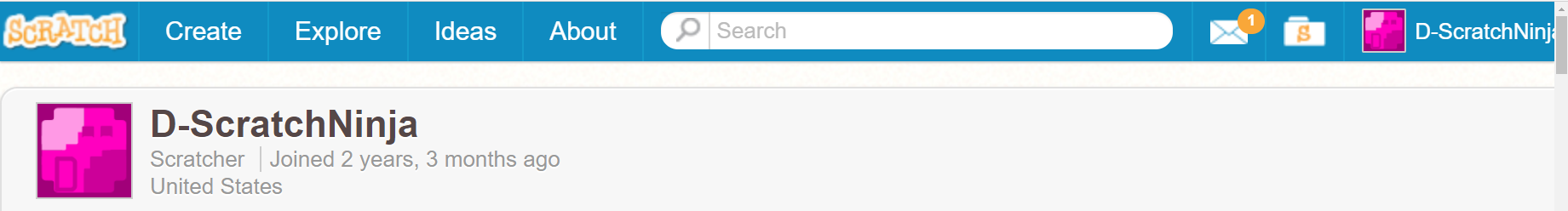 No message icon or my stuff icon - Discuss Scratch