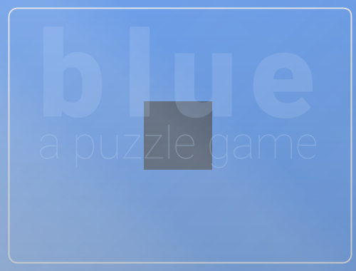 Blue - a puzzle game - Discuss Scratch