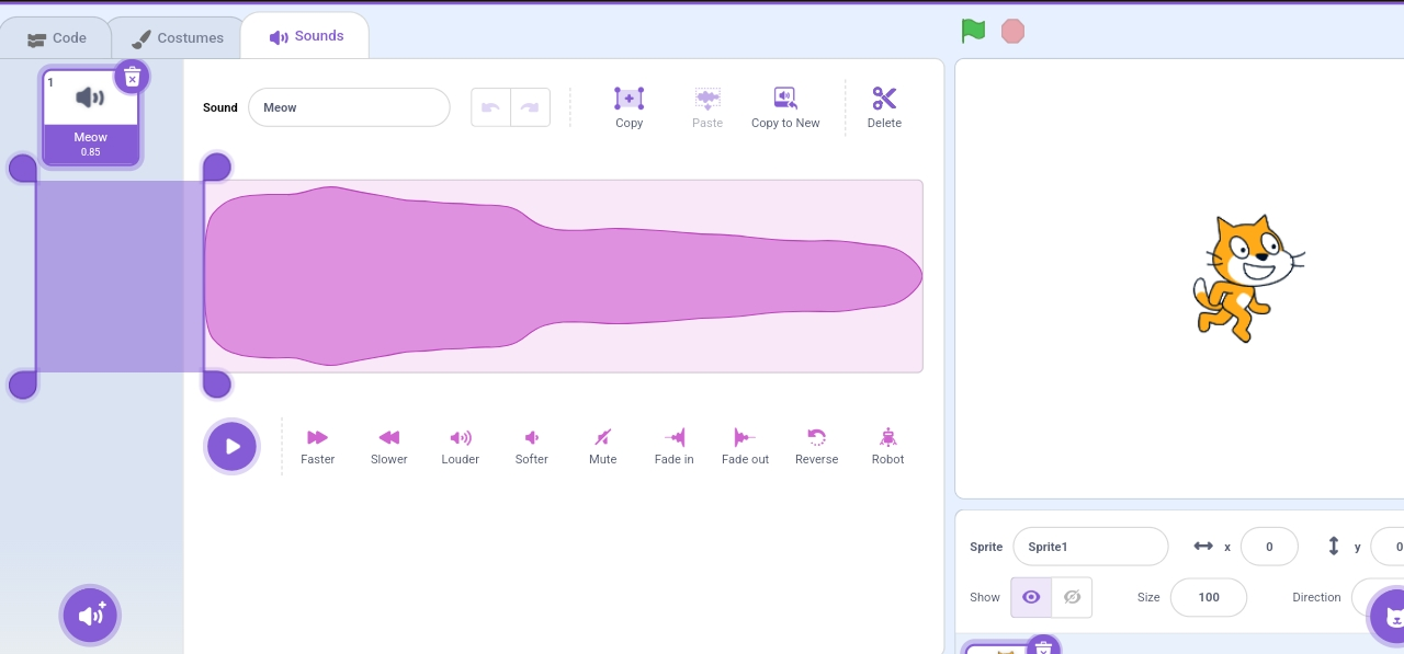 Sound editor glitch - Discuss Scratch