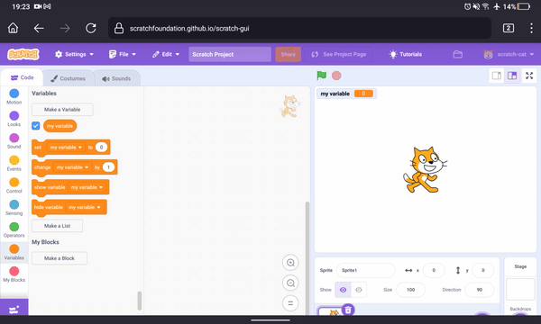 Variables are restricted - Discuss Scratch