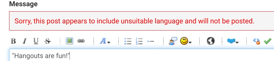 Bad word Detector - Discuss Scratch