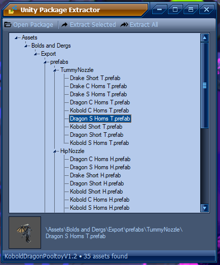 GitHub - Frostion/UnityPackageExtractor: Lists and extracts files from a Unity package without ...