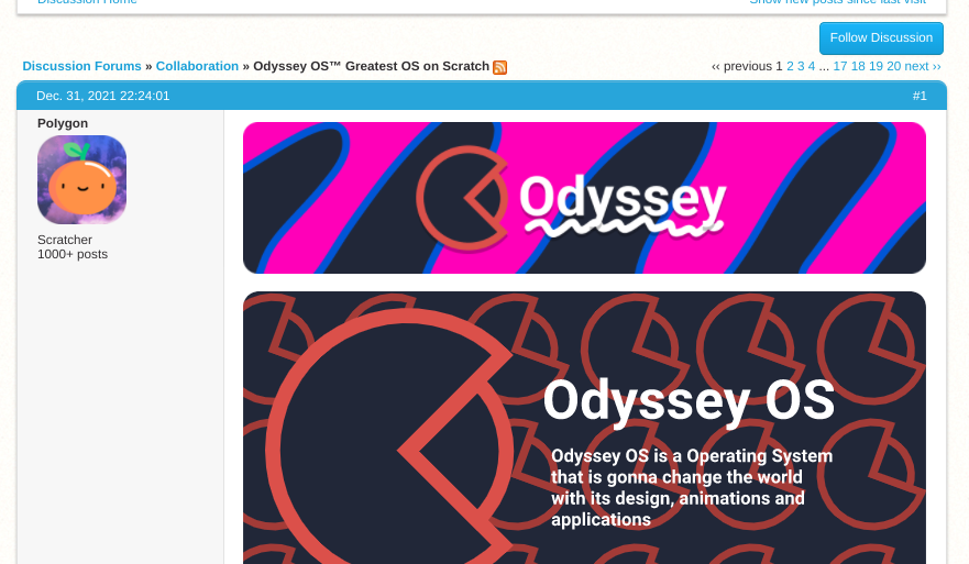 UI Glitch on https://scratch.mit.edu/discuss/topic/568993/?page=1 ...