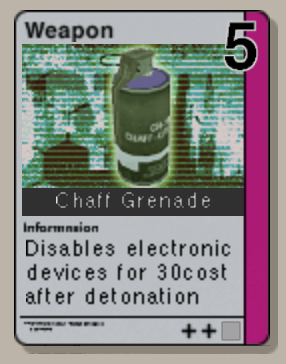 Info - Metal Gear Acid - Card List | Sanctuary