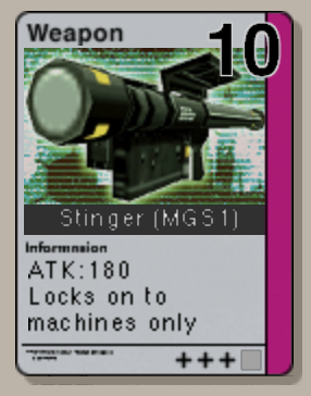 Info - Metal Gear Acid - Card List | Sanctuary