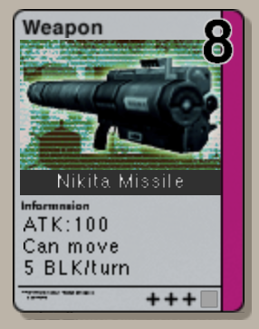 Metal Gear Acid - Card List | Sanctuary