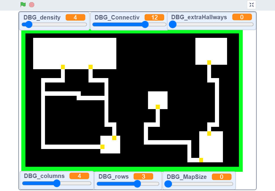How can i check if rooms in a procedural dungeon are not connected with ...