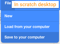 How do I upload projects made in Scratch 3.0 desktop app? - Discuss Scratch