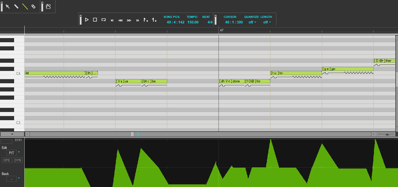 Add singing voices to text to speech. - Discuss Scratch