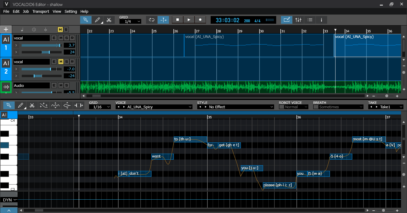 Add singing voices to text to speech. - Discuss Scratch