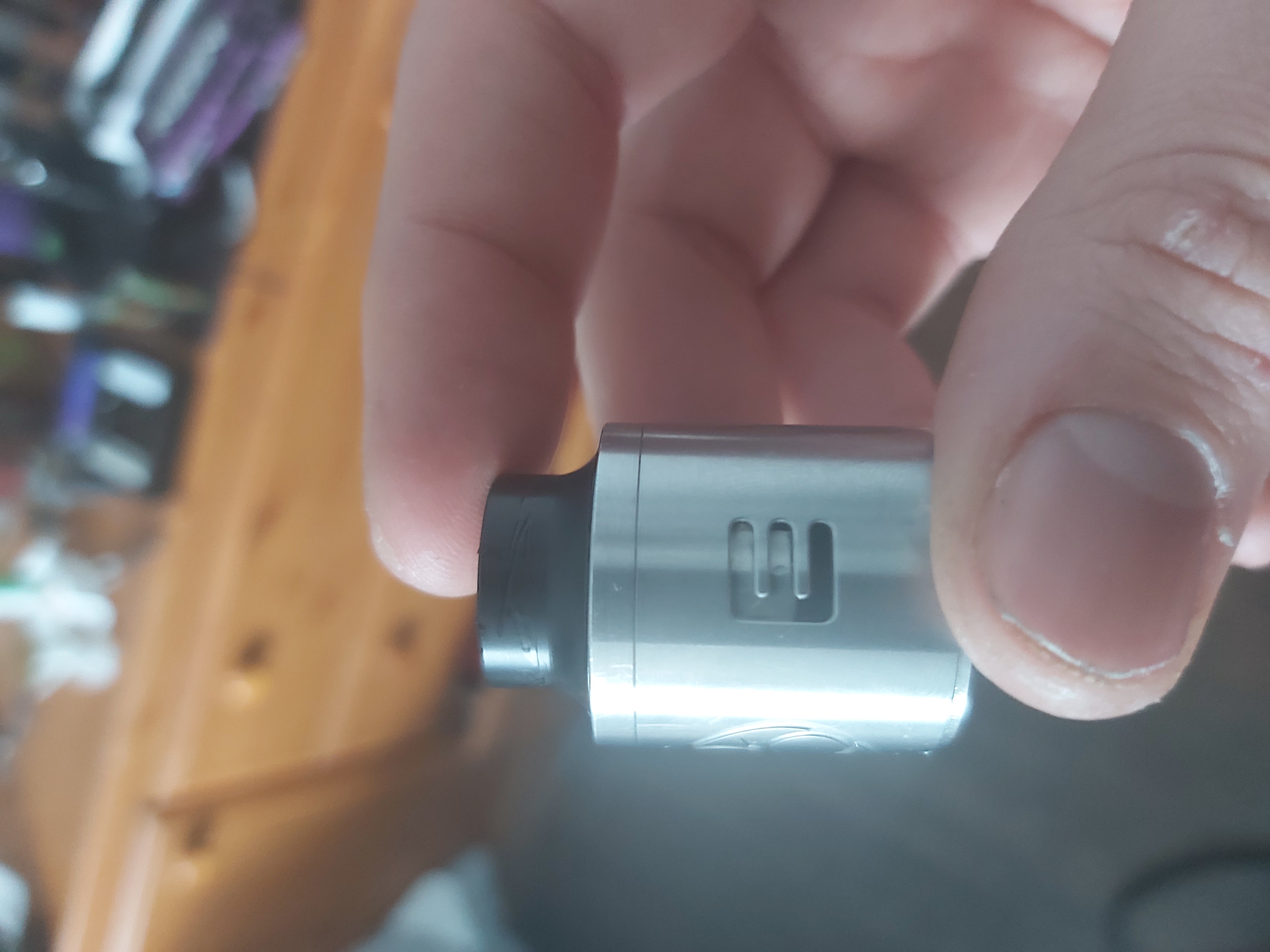 Just found and cleaned my first RDA I ever had, there's no branding on ...