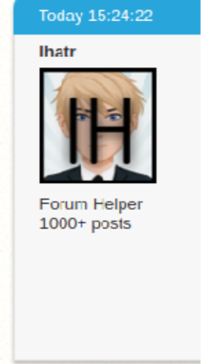 "Forum Helper" rank in the forums - Discuss Scratch