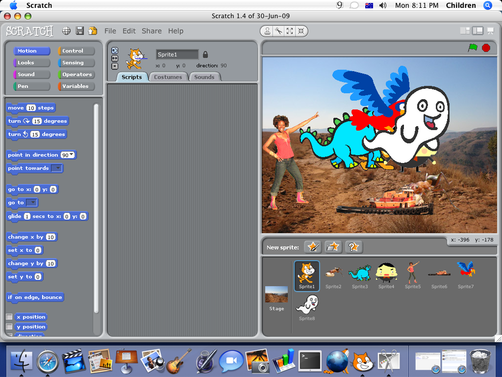 Running Scratch and things in odd programs - Discuss Scratch