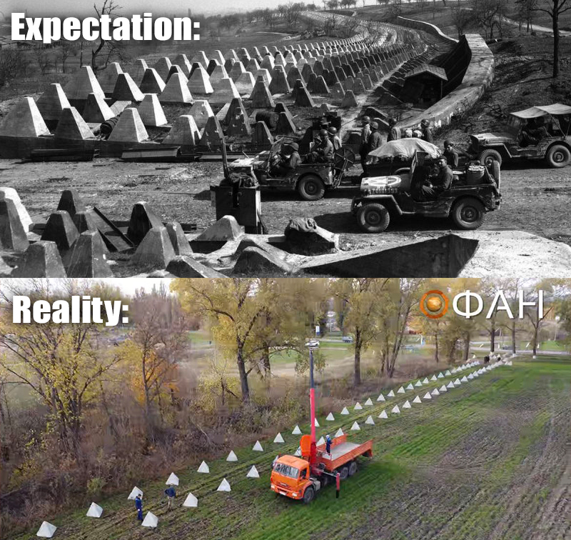 When you too want to have "dragon teeth" anti tank line : r ...