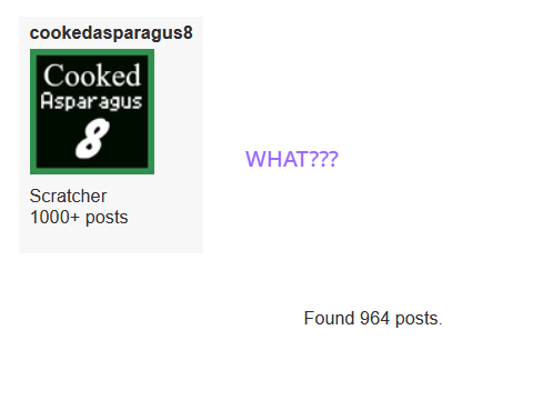 Posts Shown As 500+ When User Has Slightly
