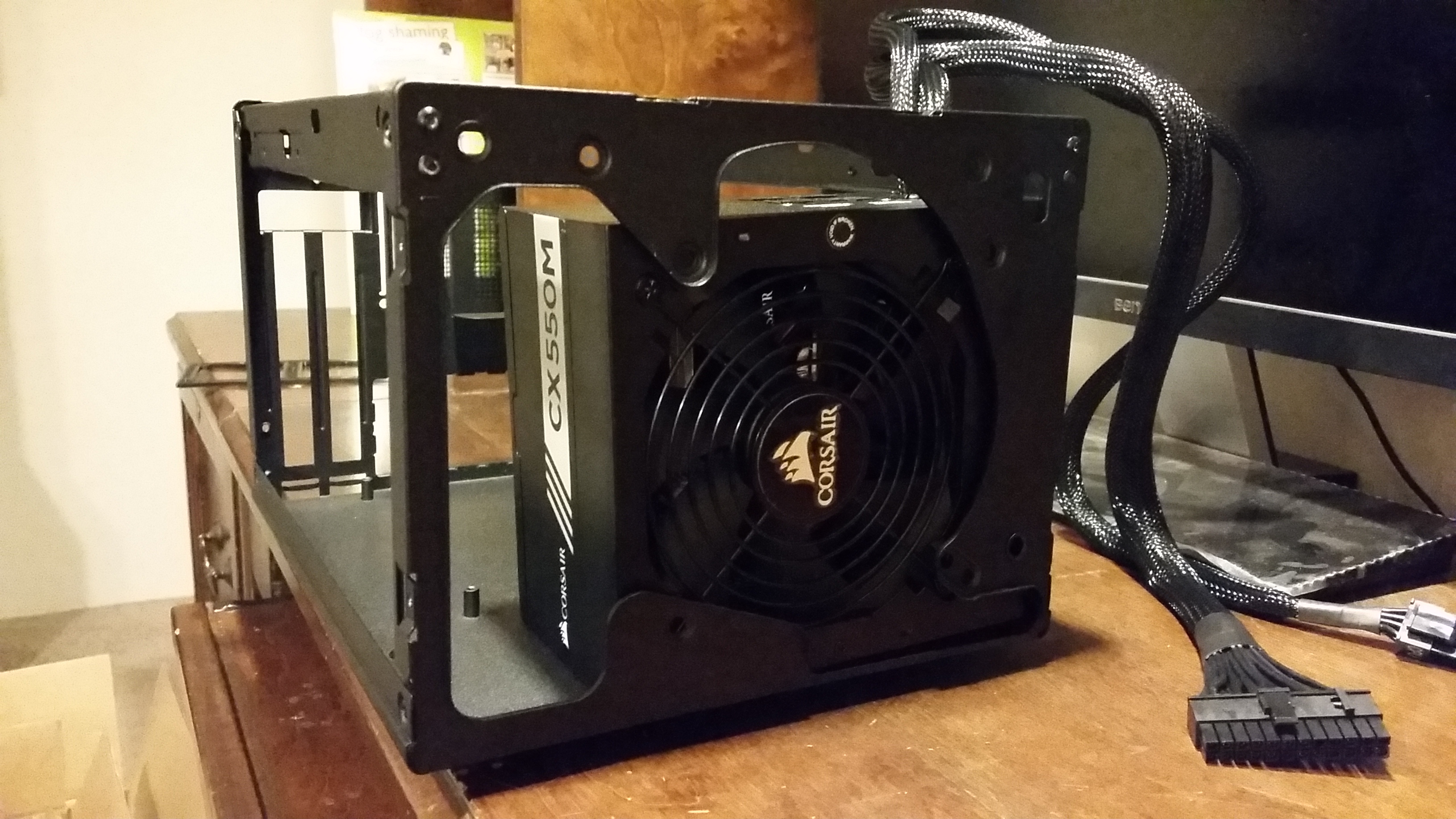 SG13 Front Mount PSU Build (Stupid pic heavy) | SFF.Network