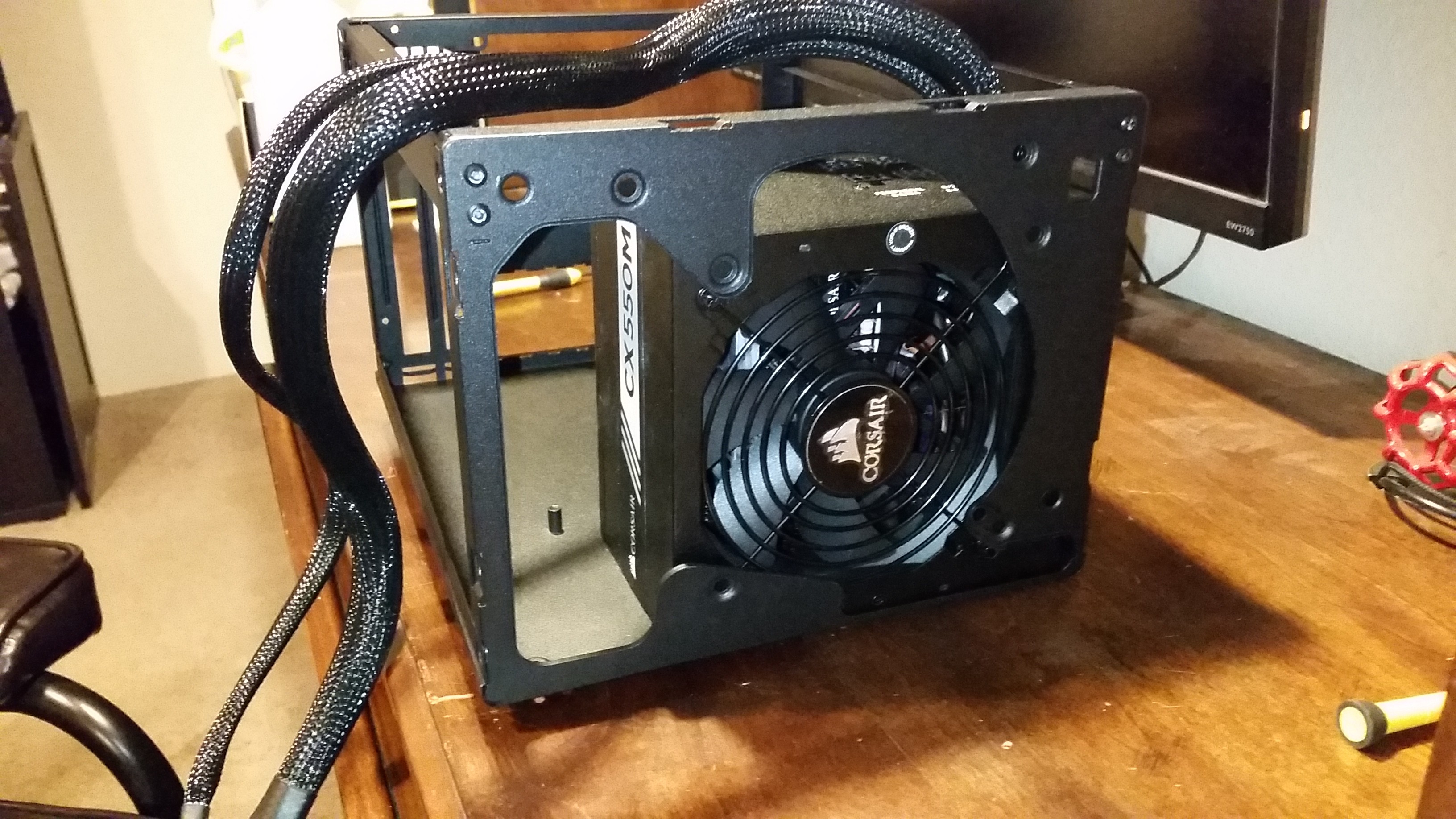 SG13 Front Mount PSU Build (Stupid pic heavy) | SFF.Network