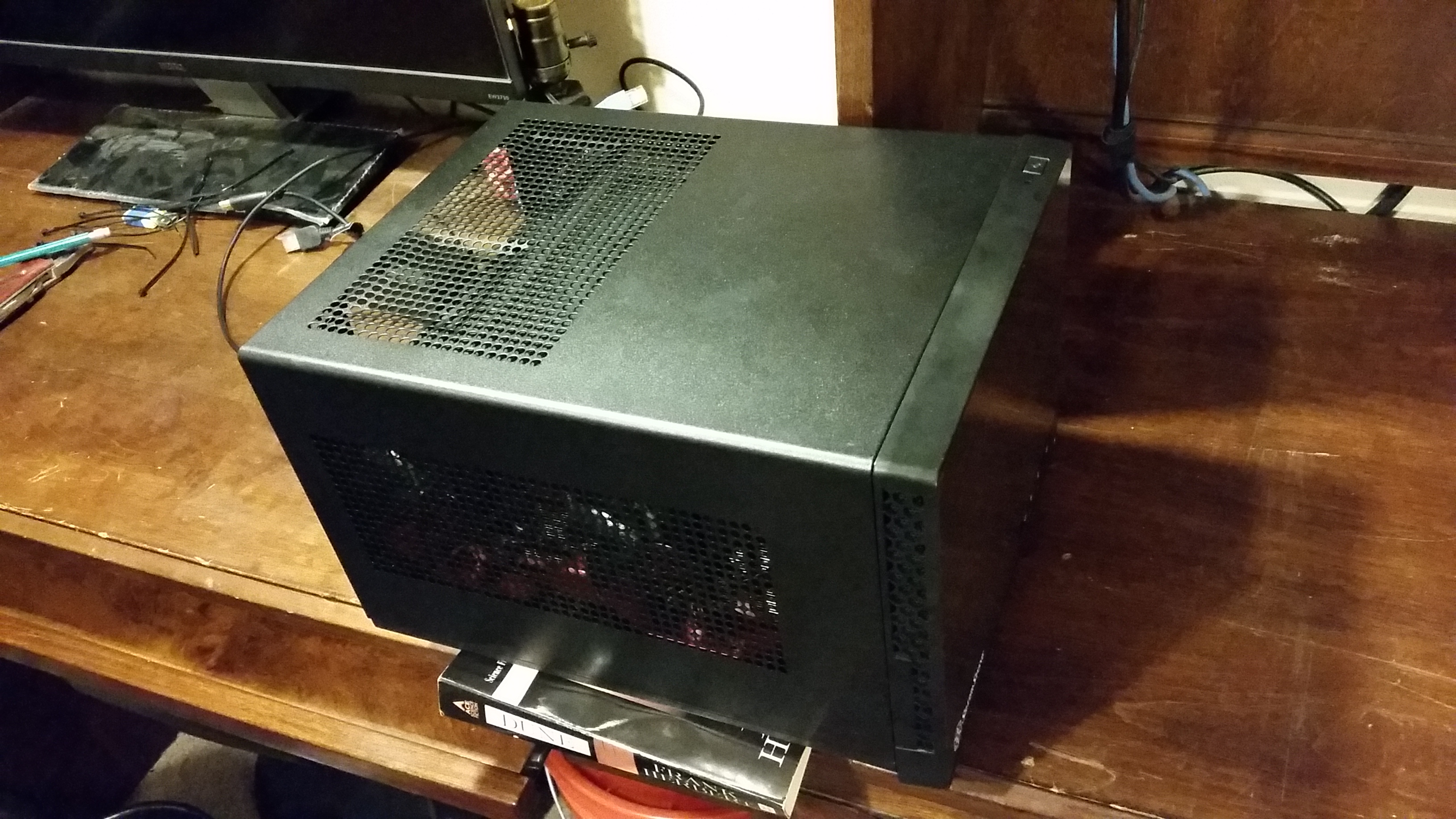 SG13 Front Mount PSU Build (Stupid pic heavy) | SFF.Network