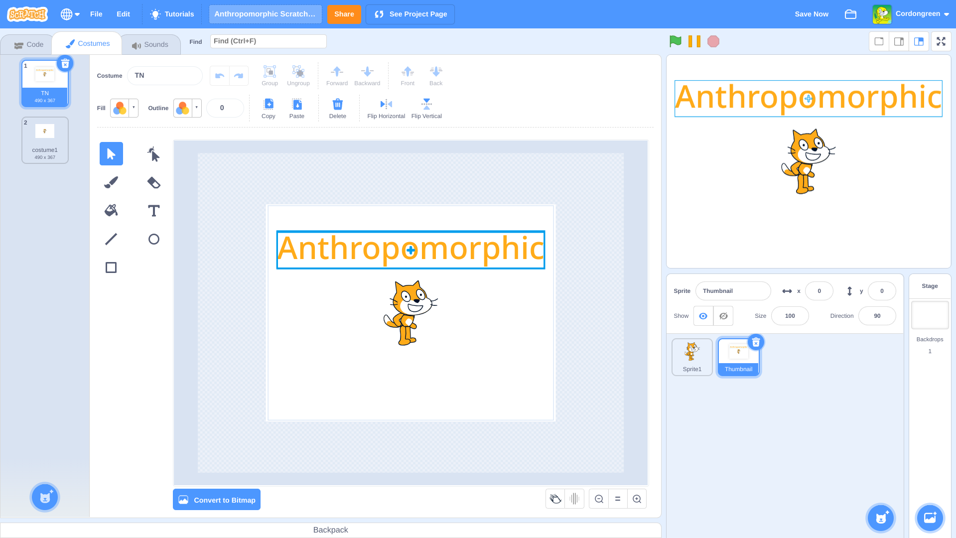 Drawing selection glitch - Discuss Scratch