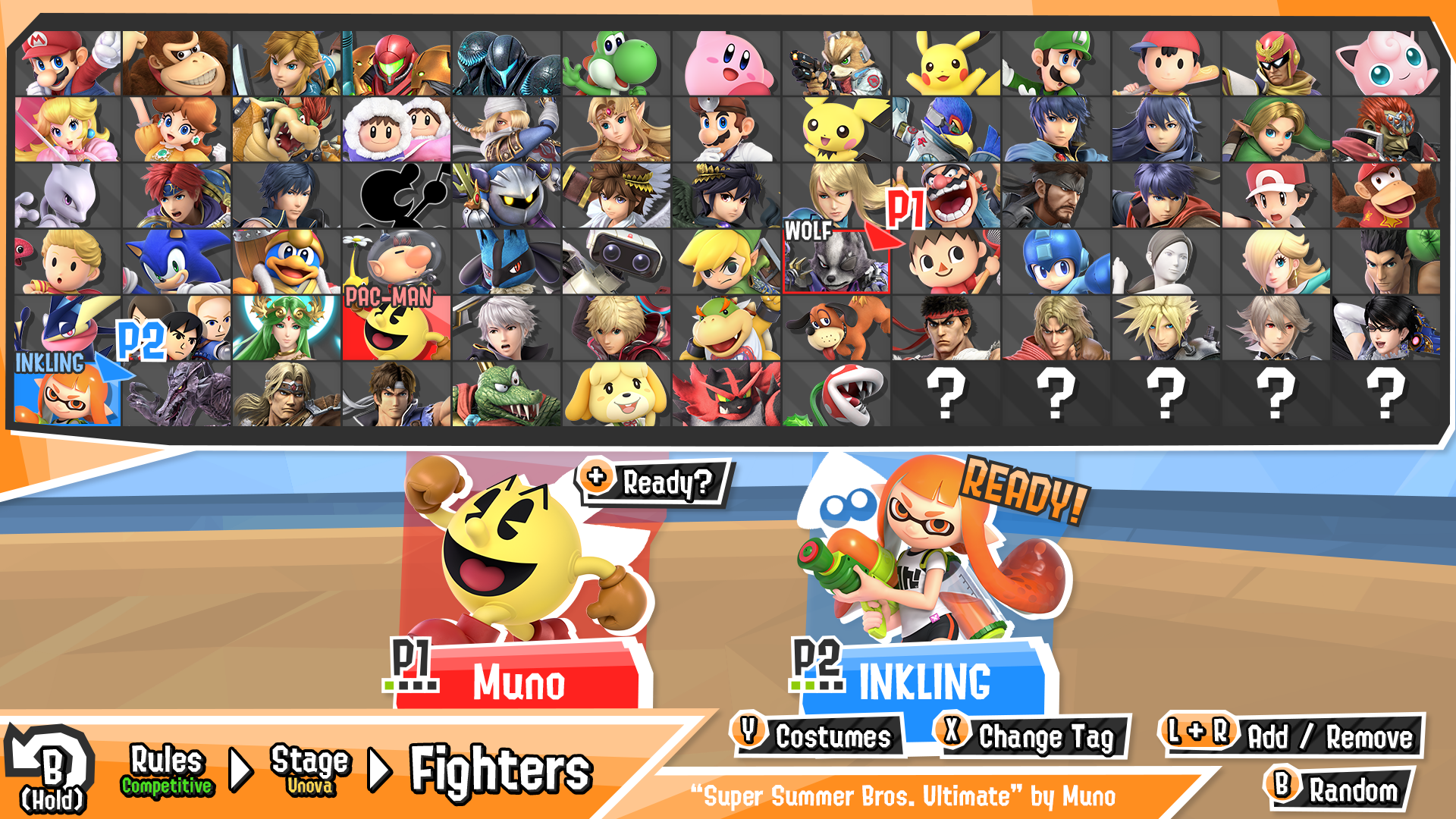 Back with another set of menu mockups – I remade Ultimate's rules ...