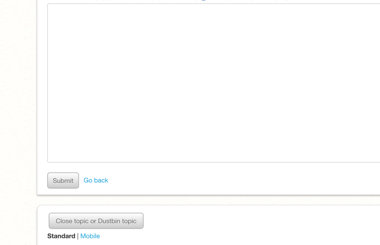 Having the ability to close/dustbin your own threads - Discuss Scratch