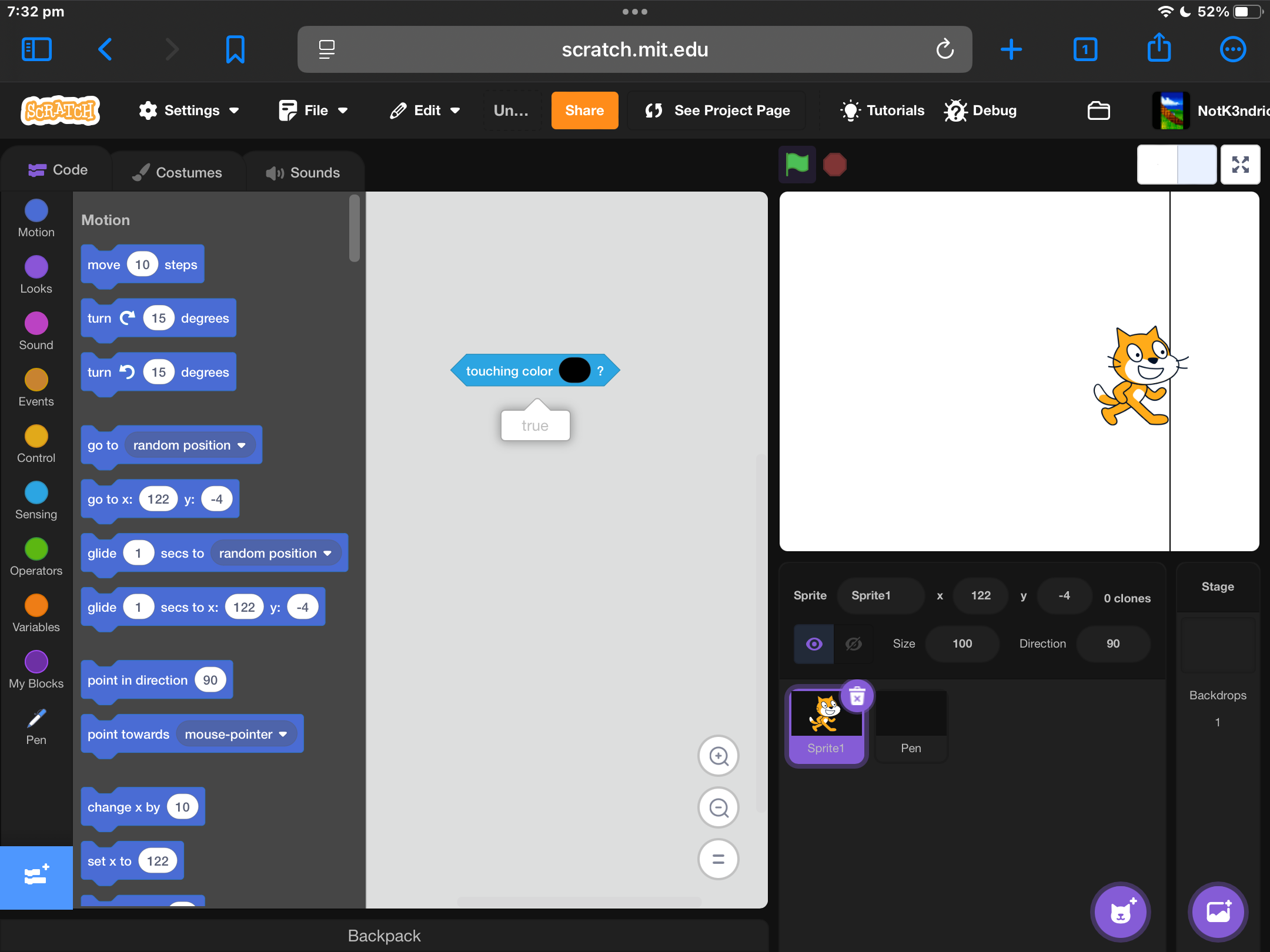 Pen Color Detection? - Discuss Scratch