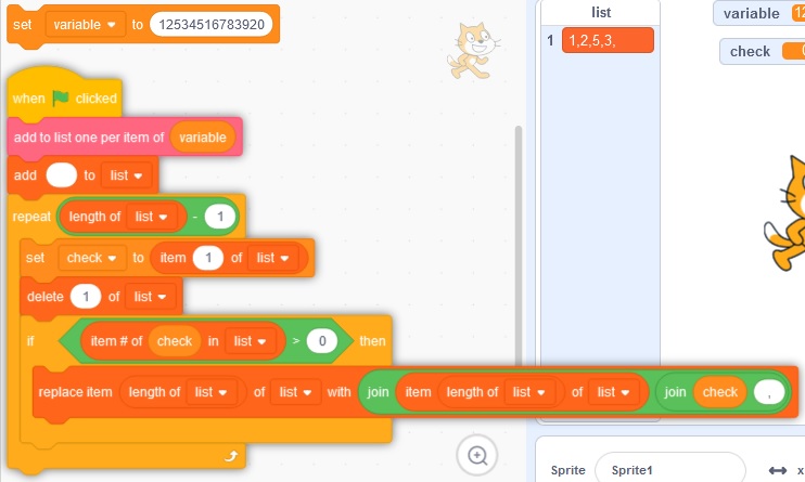 Need help with making a script that checks if a number has multiple of the same number in it ...